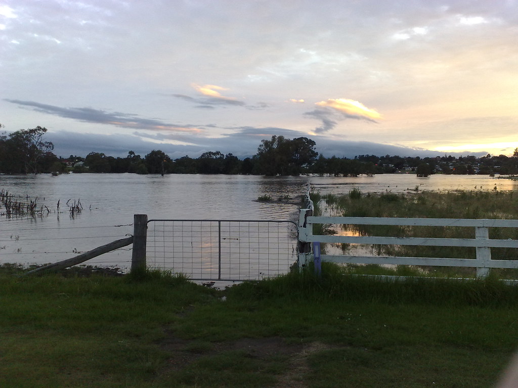 How to Measure Water Current of Condamine River